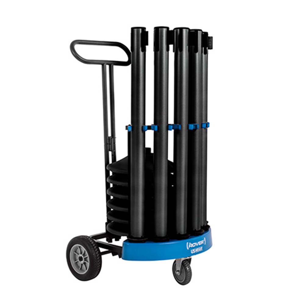 US Weight Rover Cart Kit - Cart and Six Premium Steel Stanchions - Mul